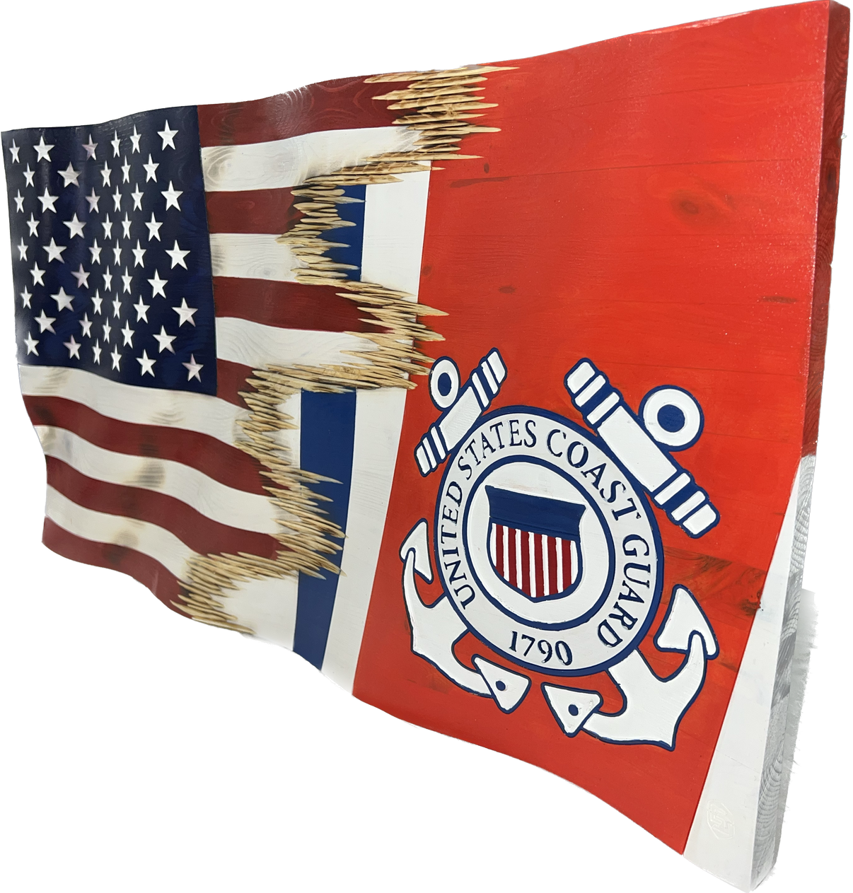 OLD GLORY/COAST GUARD CUSTOM JACK – Custom Jacks